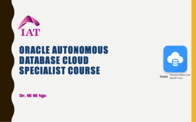 Oracle Autonomous Database Cloud Specialist Course – Institute of ...